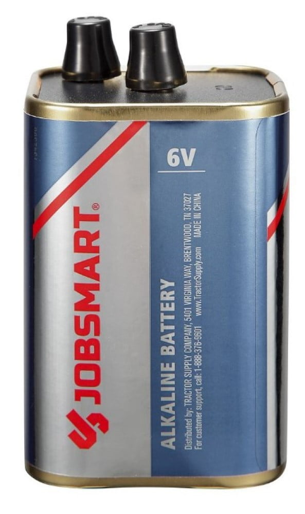 JobSmart 4LR20 1PK 6V Alkaline Battery with Spring Terminals - Walmart.com
