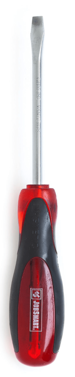 JobSmart JS2017119 3/8" x 10" Slotted Screwdriver Bulk Hand Tools ...