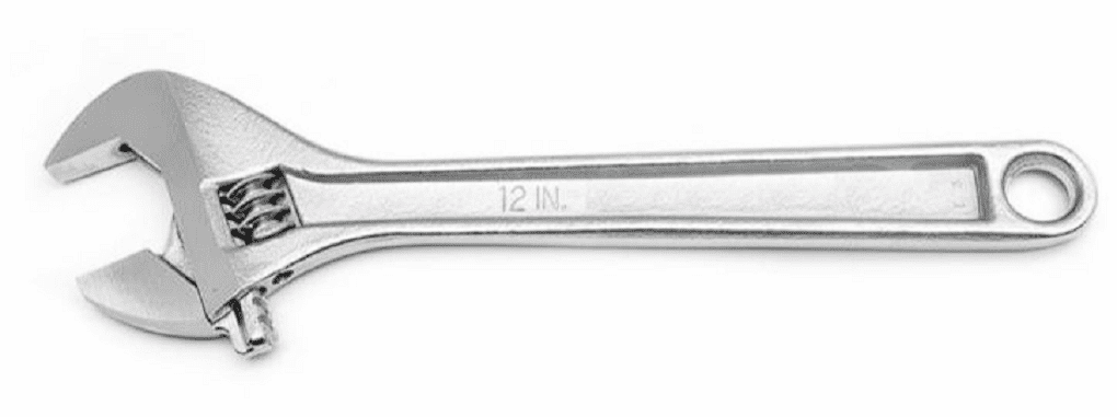 JobSmart JS21005 Adjustable Wrench 12-inch Hand Tools - Walmart.com