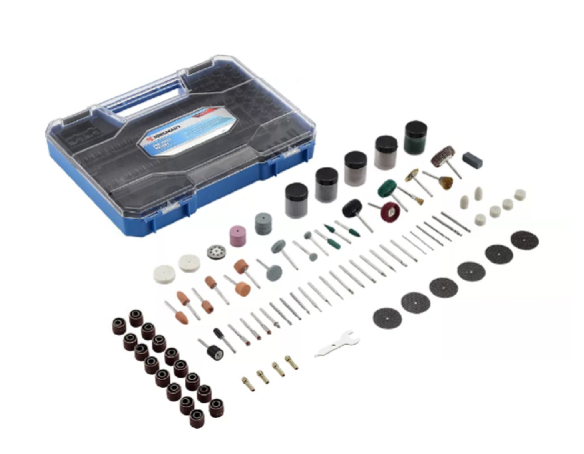 JobSmart QJT23FPT1101B Rotary Accessories Kit, 268-Piece - Walmart.com