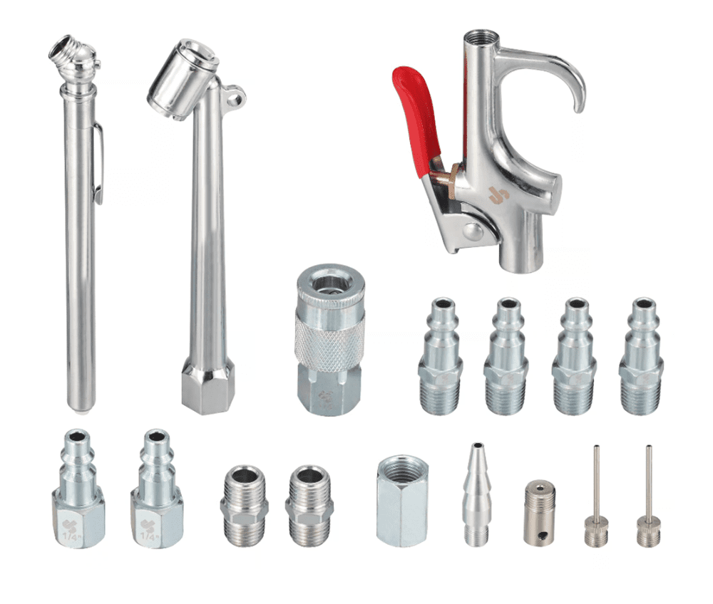 JobSmart STM8T015 17-Piece Air Tool Accessory Kit - Walmart.com