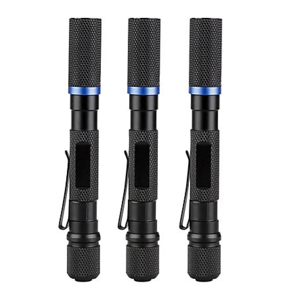 JobSmart TSC17-23FL05 120-Lumen LED Aluminum Penlights Black 5.39 ...