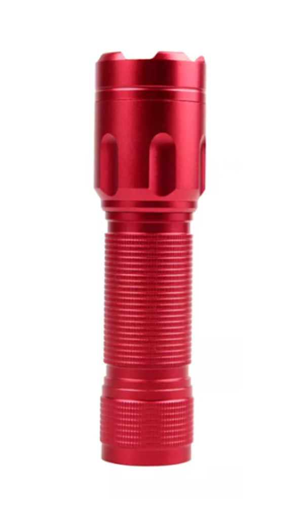 JobSmart WH-4230 500 Lumen Red Aluminum Flashlight - Walmart.com