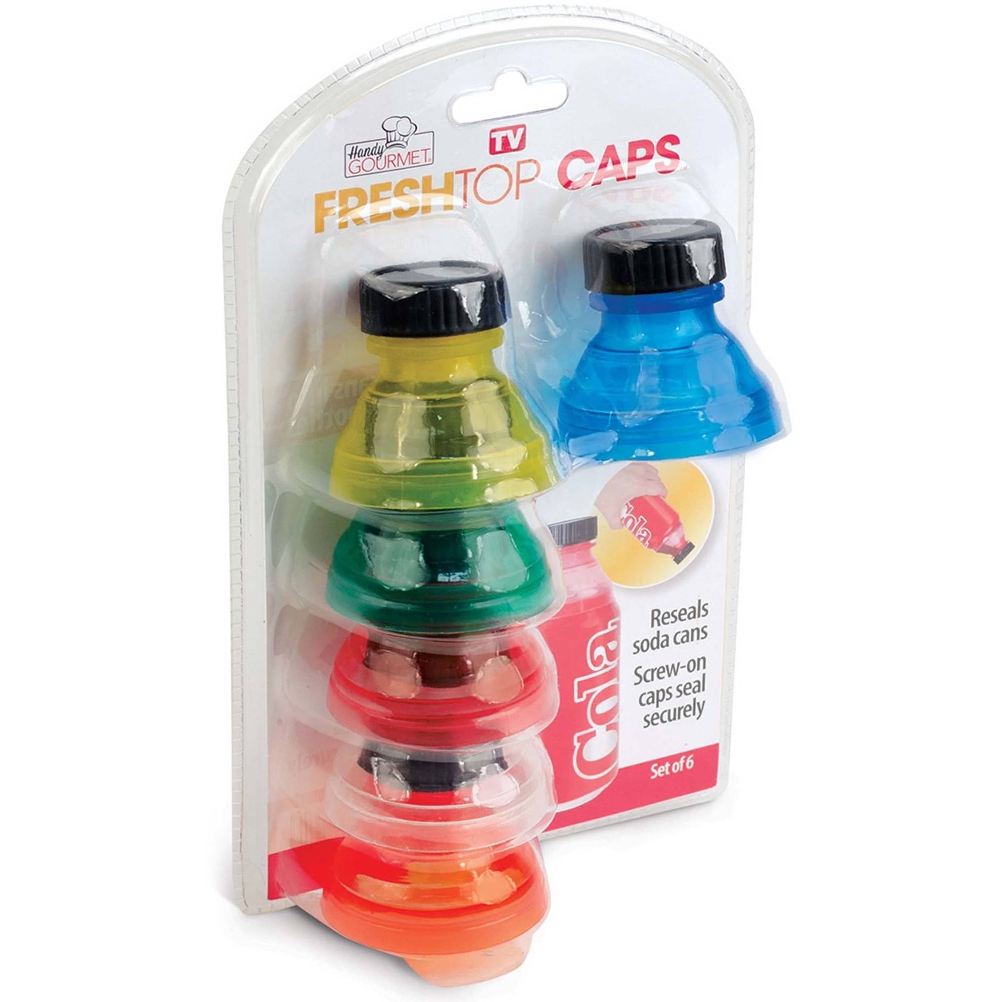 Jobar JB7514 Handy Gourmet Small Fresh Top Caps - Multi Color - Walmart.com