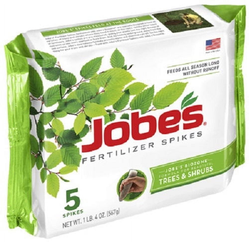 Jobe's 01000 5-Pack Of All Season Tree & Shrub Fertilizer Food Spikes ...