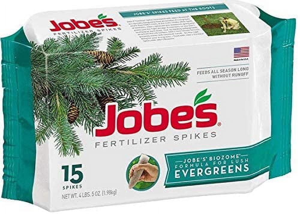 Jobe's 01611 15 Pack Evergreen Tree & Shrub Fertilizer Spikes ...