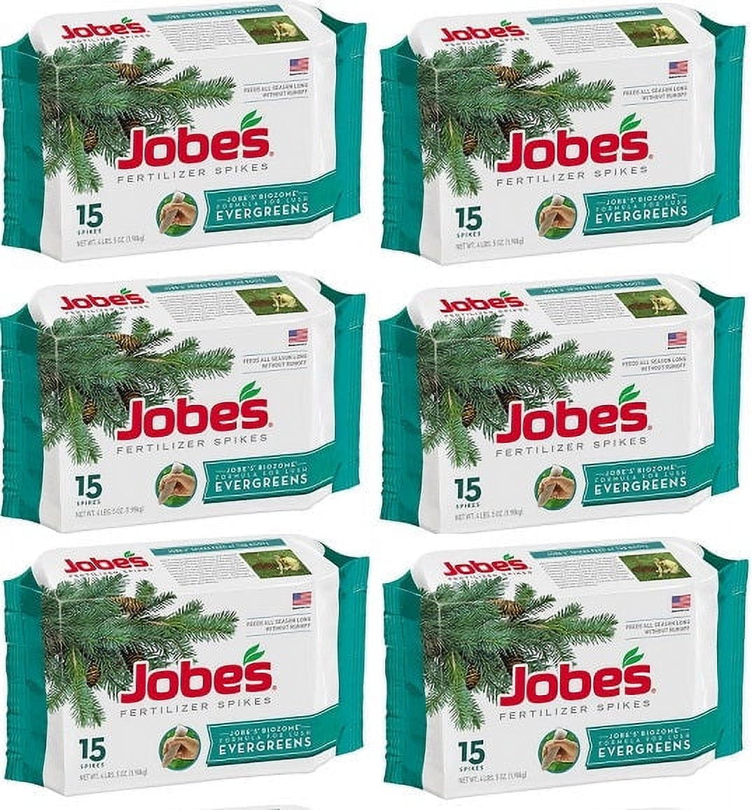 Jobe's 01611 15 Pack Evergreen Tree & Shrub Fertilizer Spikes ...