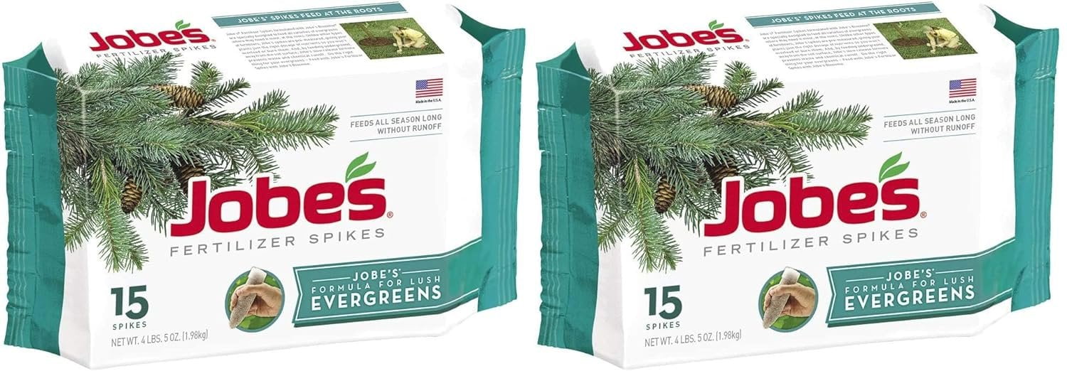 Jobe's 01661 Evergreen Fertilizer Spikes, 15-2 Pack - Walmart Business ...