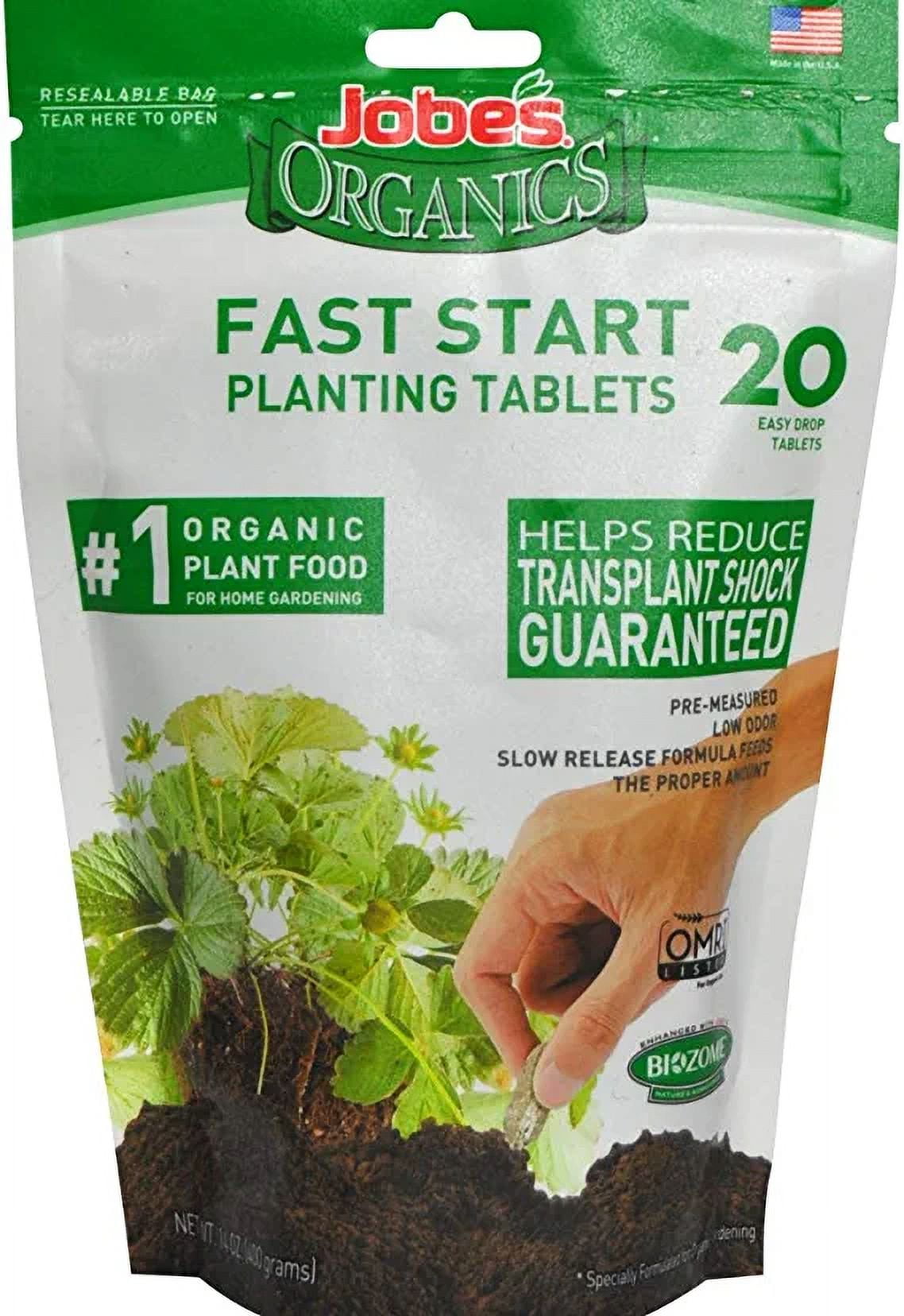 Jobe's 07920 Fast Start Fertilizer Tablet, 20, natural - Walmart.com