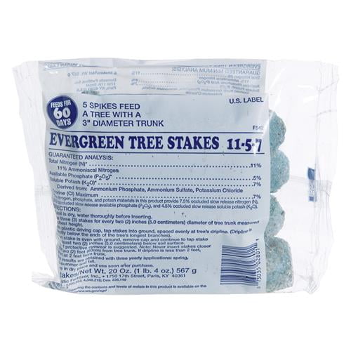 Jobe's Evergreen Tree Spikes 5PK FERT SPIKE, Each - Walmart.com