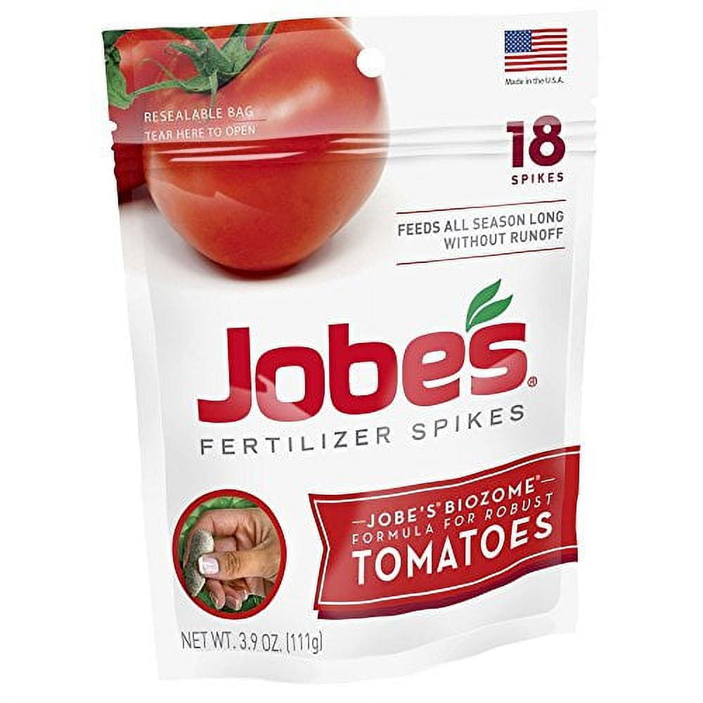 Jobe's, Fertilizer Spikes, Vegetable and Tomato, 18 Count - Walmart.com