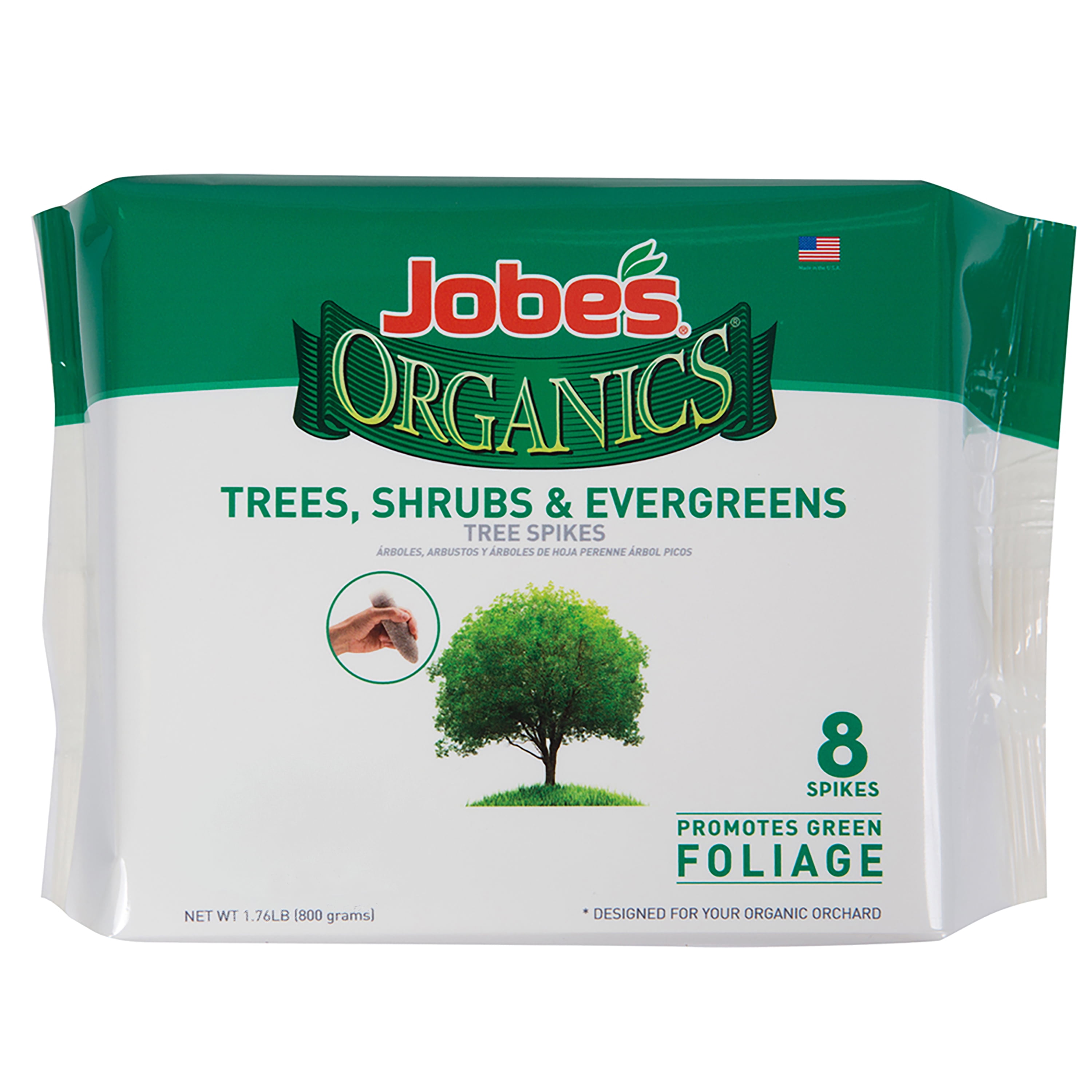 Jobe's Organic 8ct. Tree, Shrub, and Evergreen Spike - Walmart.com