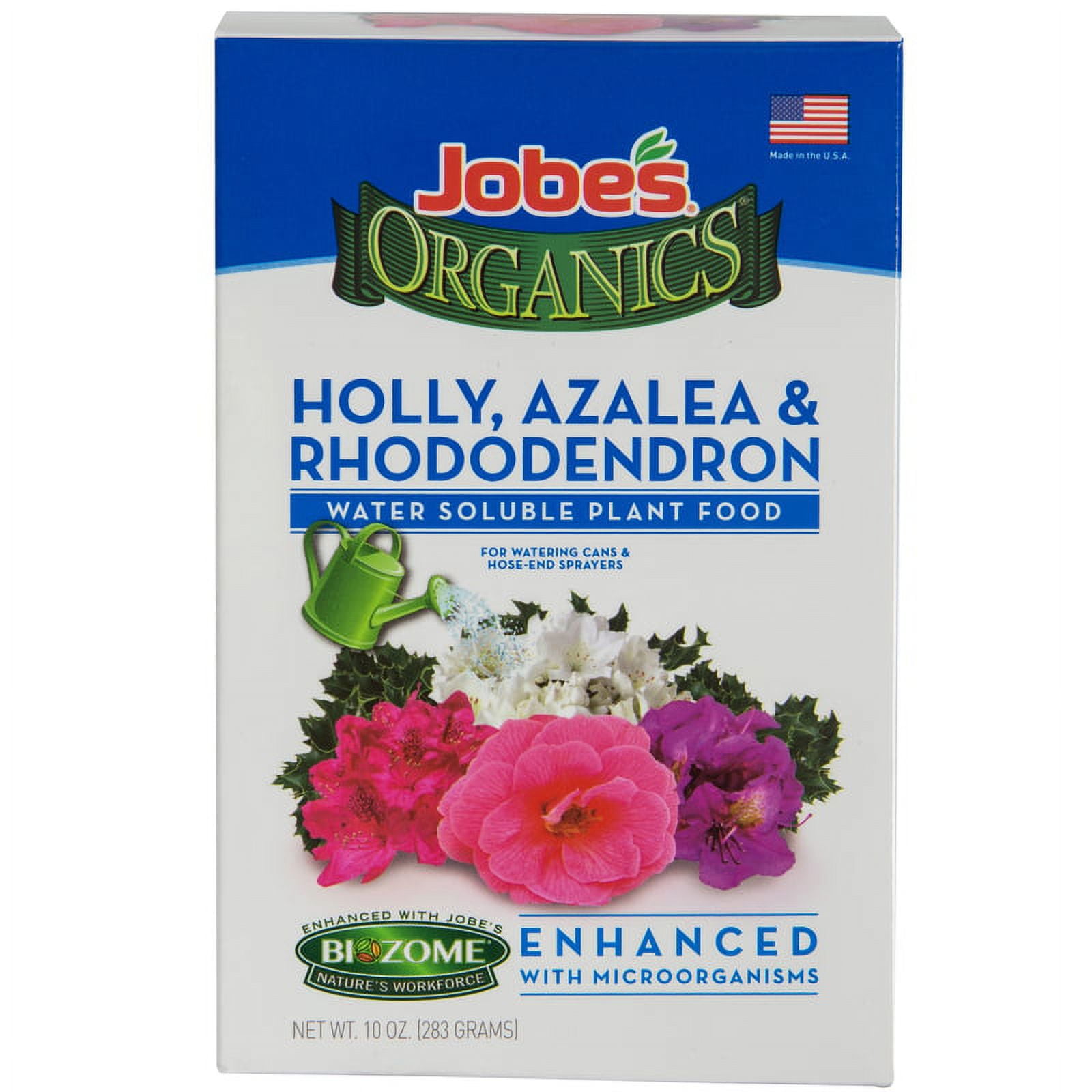Jobe's Organics 08281 Holly, Azalea, & Rhododendron Plant Food, 10 Oz ...