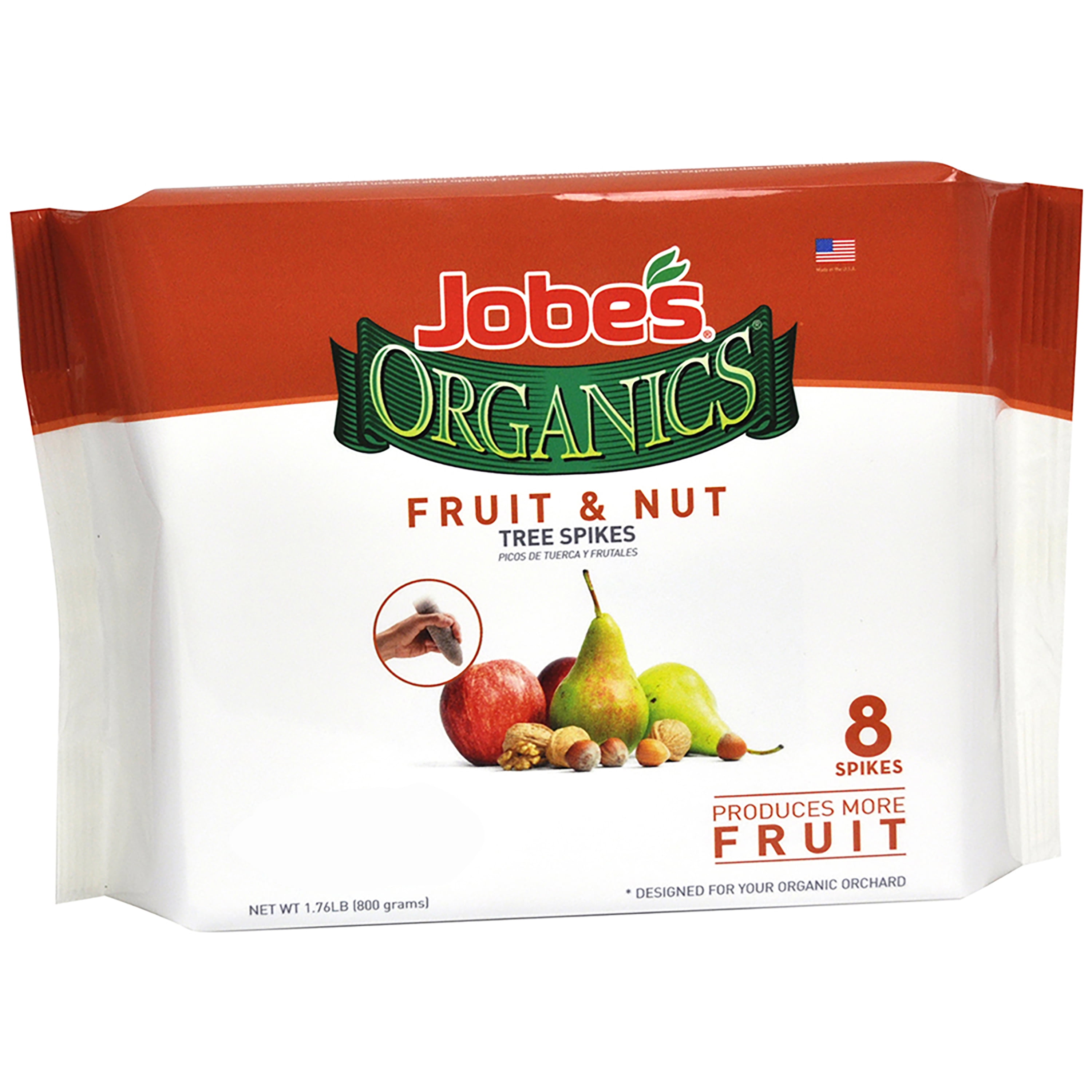Jobe's Organics Garden Fertilizer Spikes, Nutrients for Fruit and Nut ...