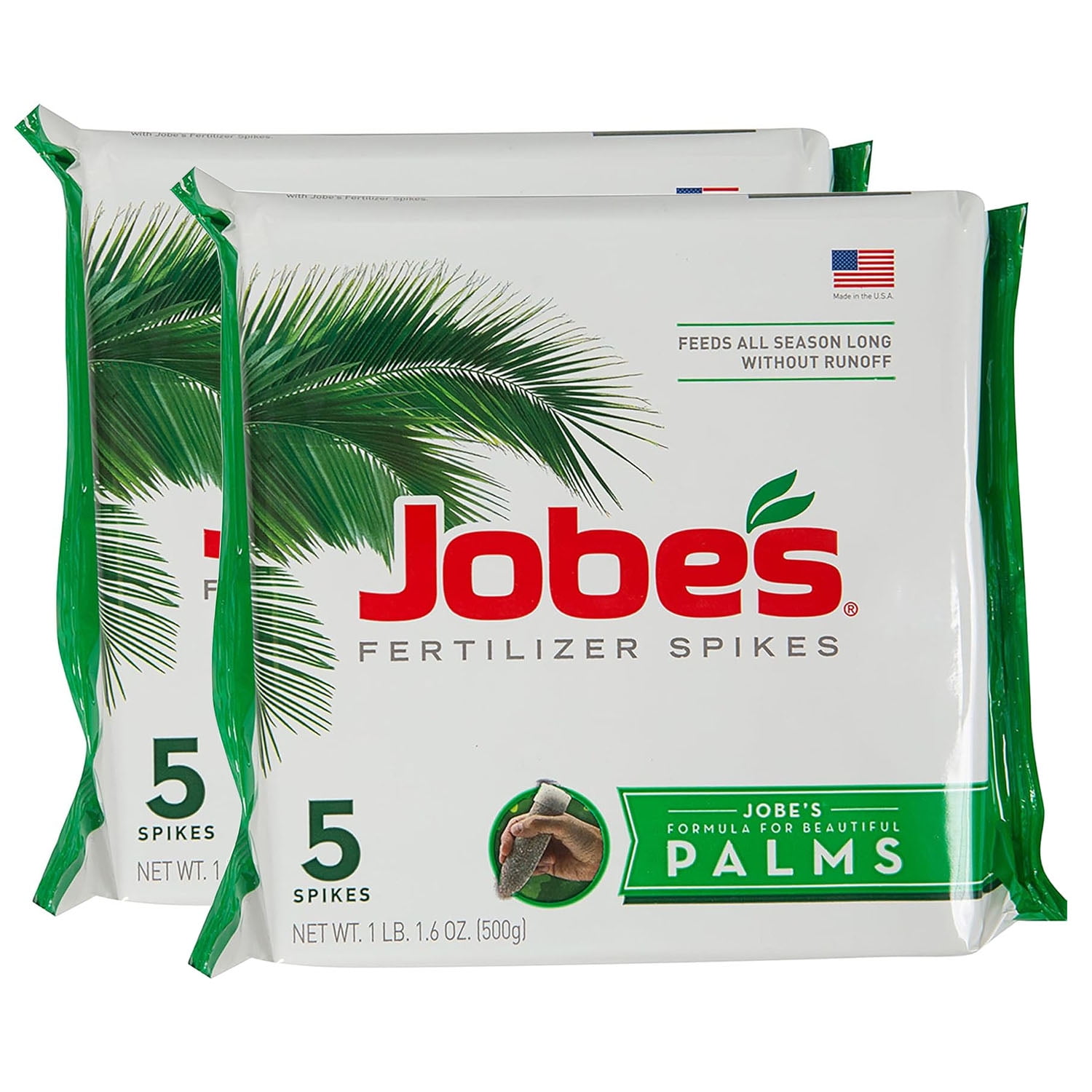 Jobe's Palm Tree Fertilizer Spikes 10-5-10 Time Release Fertilizer for ...