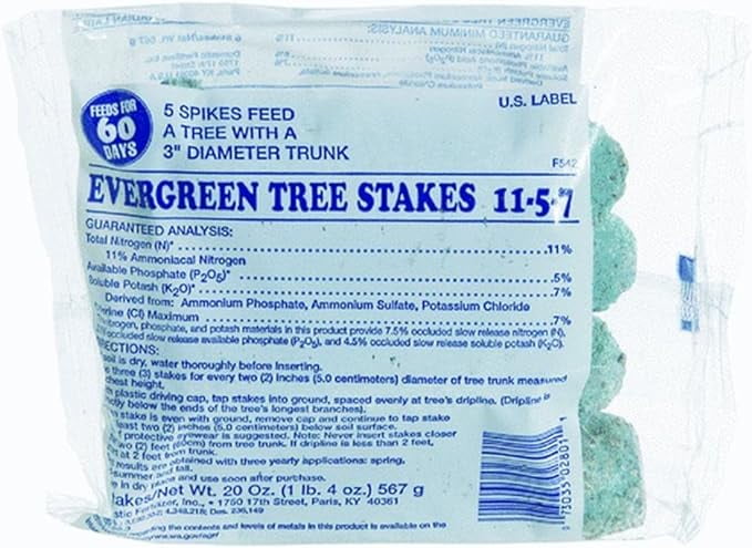 Jobe’s Slow Release Evergreen Fertilizer Spikes, Easy Plant Care for ...