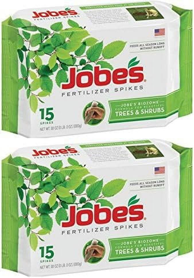 Jobe's Tree Fertilizer Spikes, 16-4-4 Time Release Fertilizer for All ...