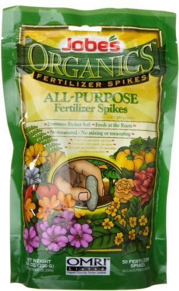Easy Gardener Organics All Purpose Fertilizer Spikes 4-4-4 - Natural ...