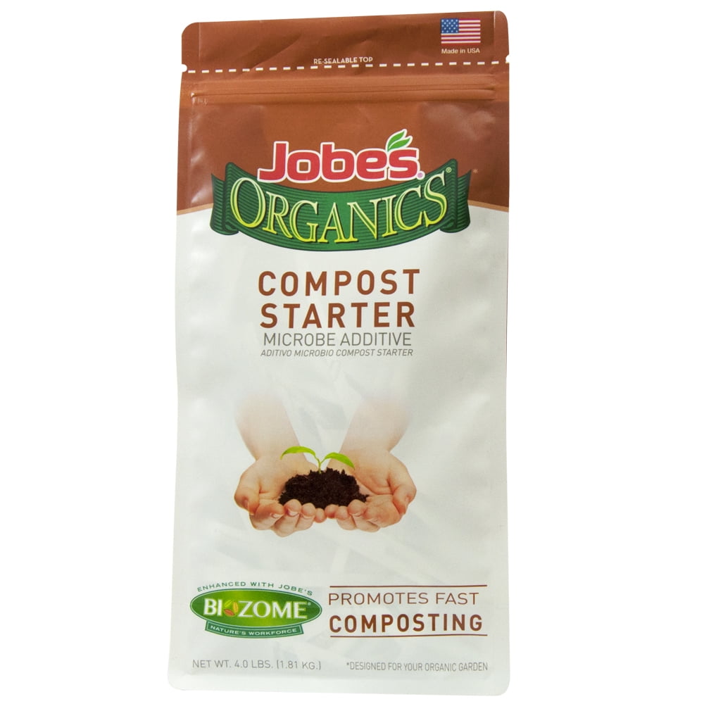 Jobes Organic Compost Starter 4 lb for Fast Composting and Gardening ...