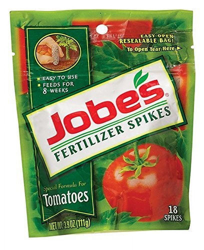 Jobes 6005 Tomato Fertilizers Spikes, 3.9 oz - Walmart.com
