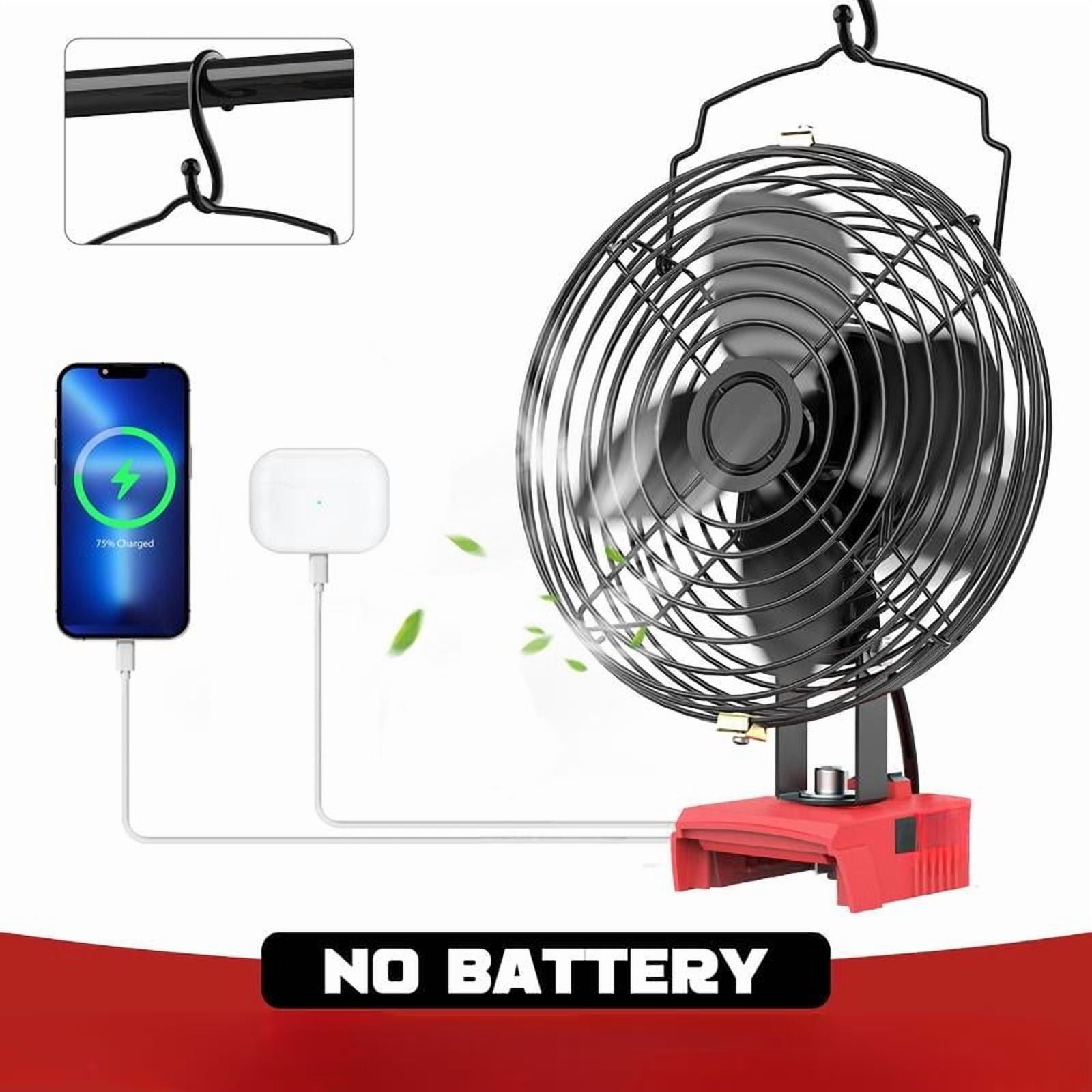 Jobsite Fan for M18 Li-ion Battery, Portable Fan, Battery NOT Included ...