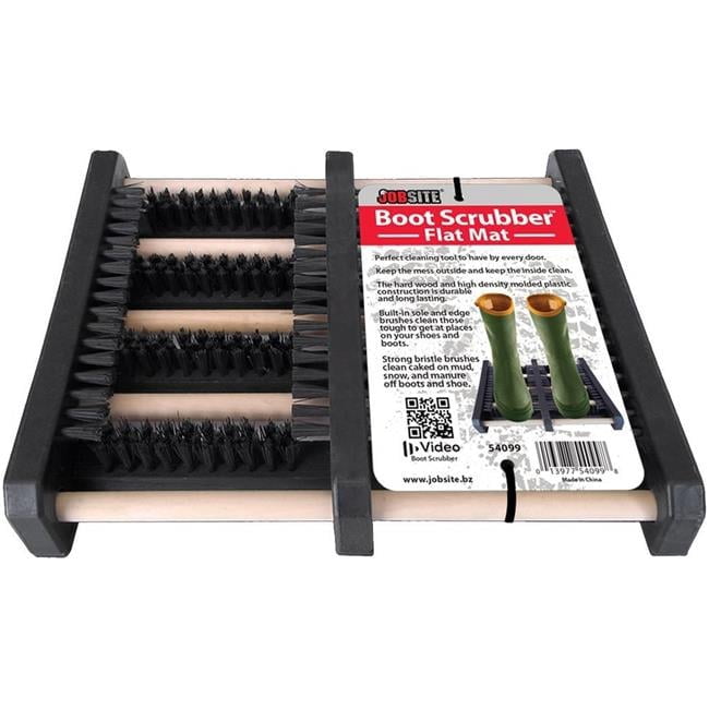 Jobsite & Manakey Group Flat Mat Boot Scrubber - Walmart.com