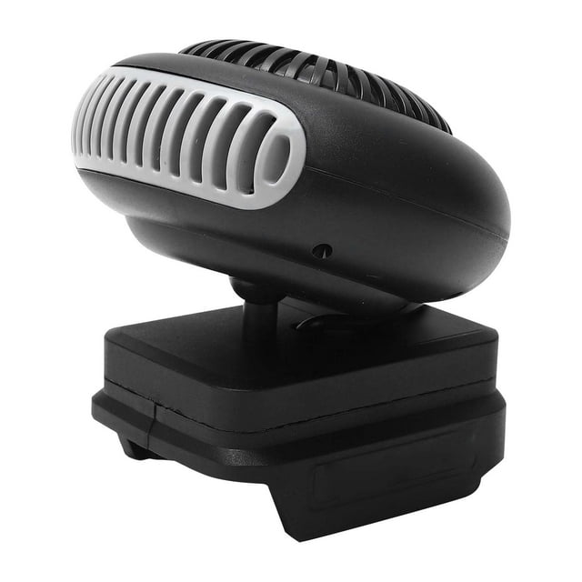 Battery Powered Space Heater - 2 Temperature Settings, Quiet, Compact ...