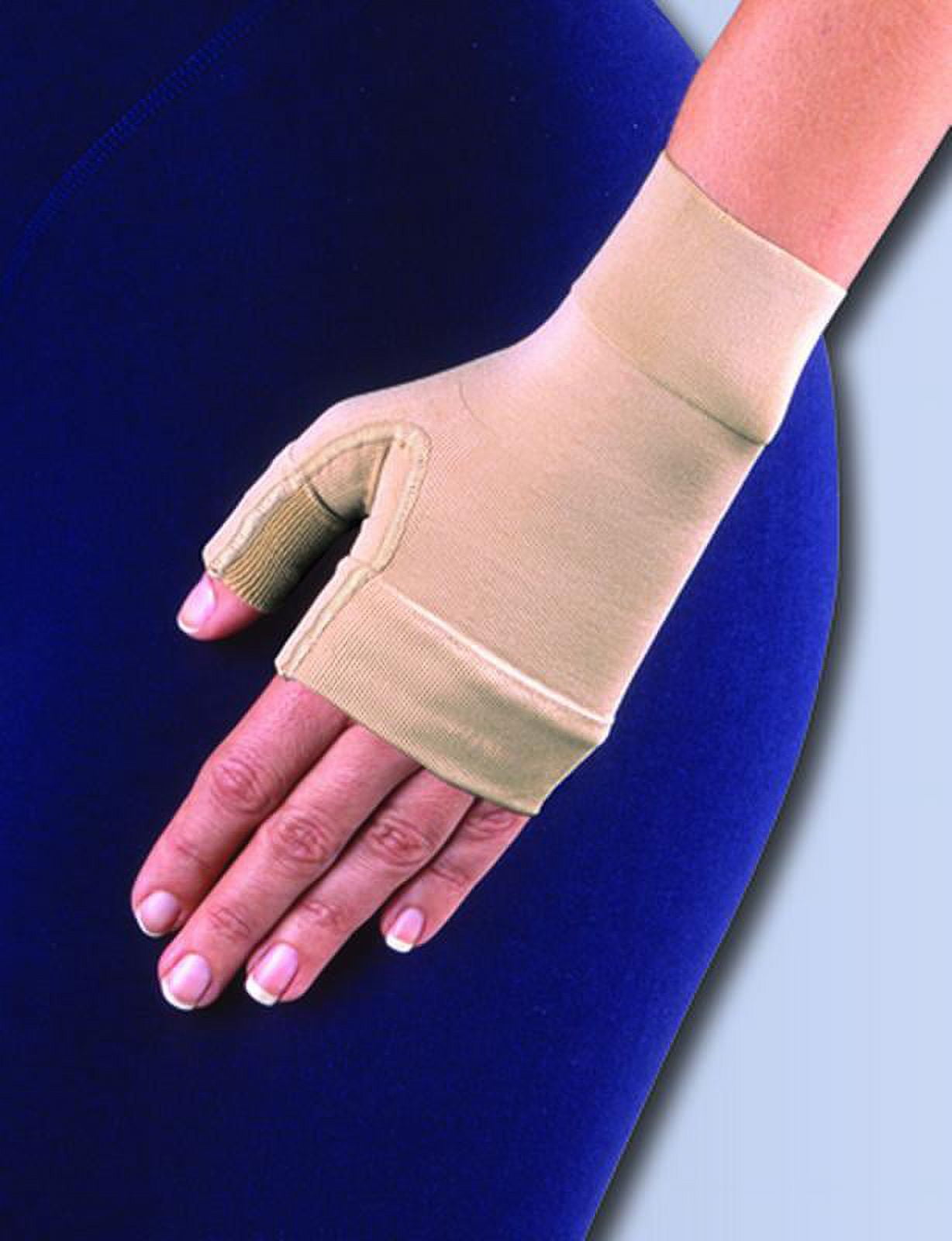 Jobst Bella-Lite 15-20 mmHg Lymphedema Compression Gauntlet Beige Large ...