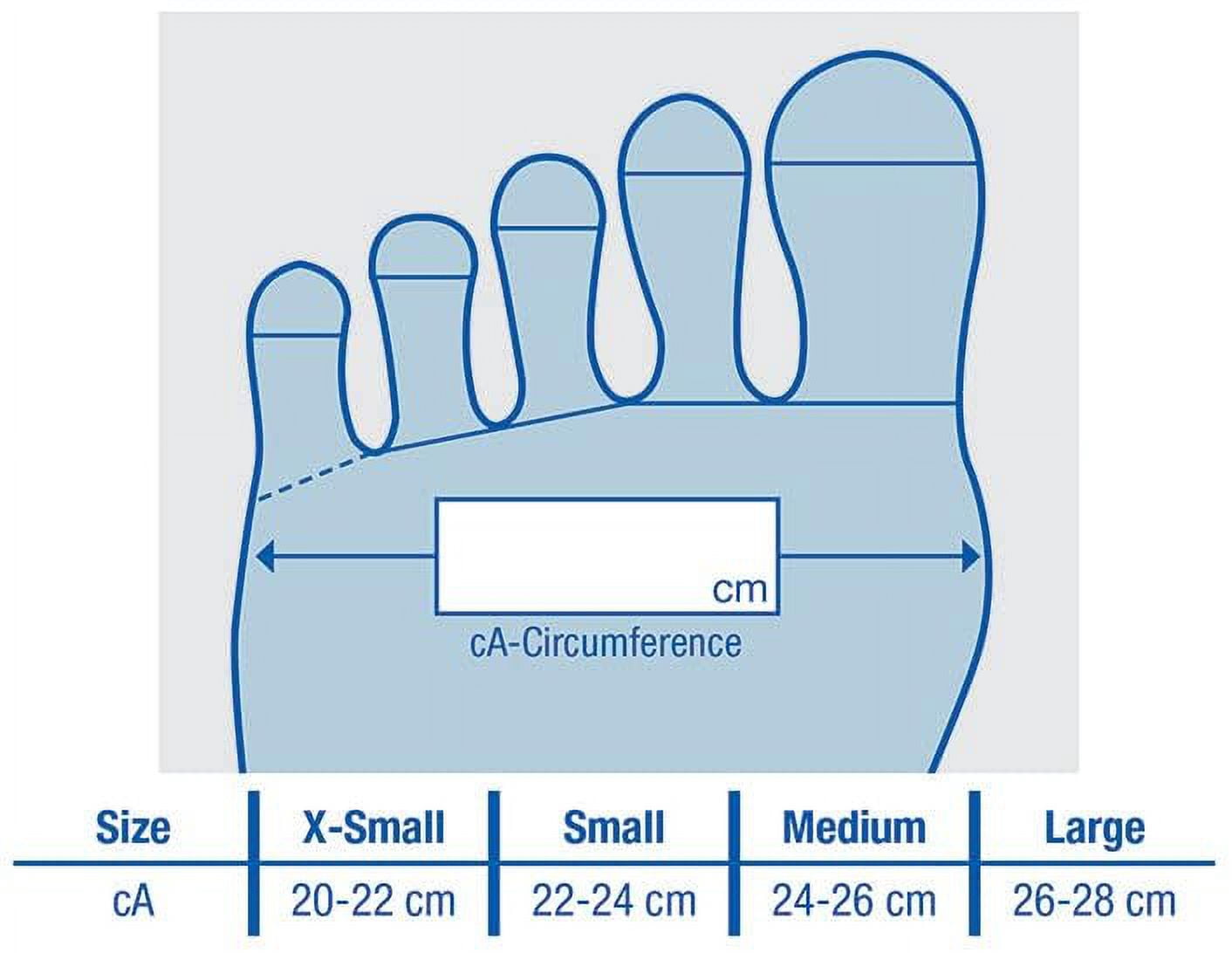 Jobst FarrowWrap Toe Cap 20-30 mmHg Black Small - Walmart.com