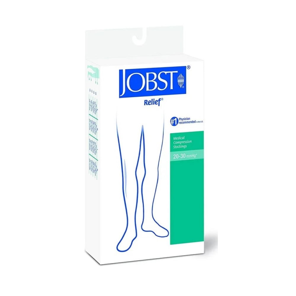 Jobst JOB114620 Relief 20-30 Knee High Close Toe Beige Compression ...