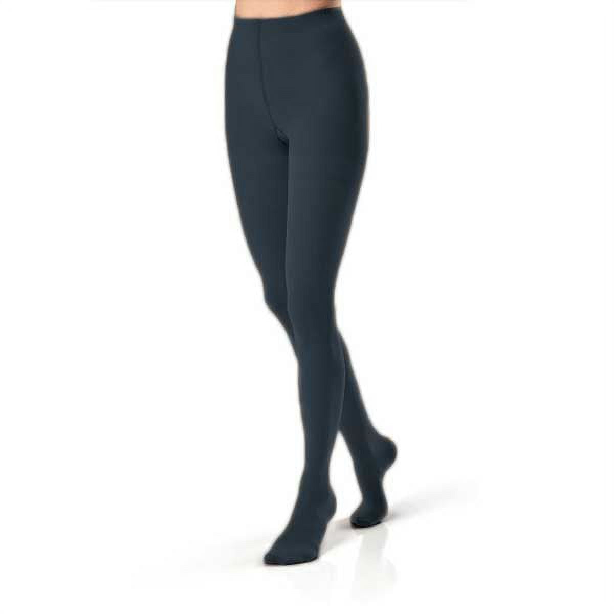 JOBST Women's Opaque Waist High 15-20 mmHg Closed Toe - Midnight Navy ...