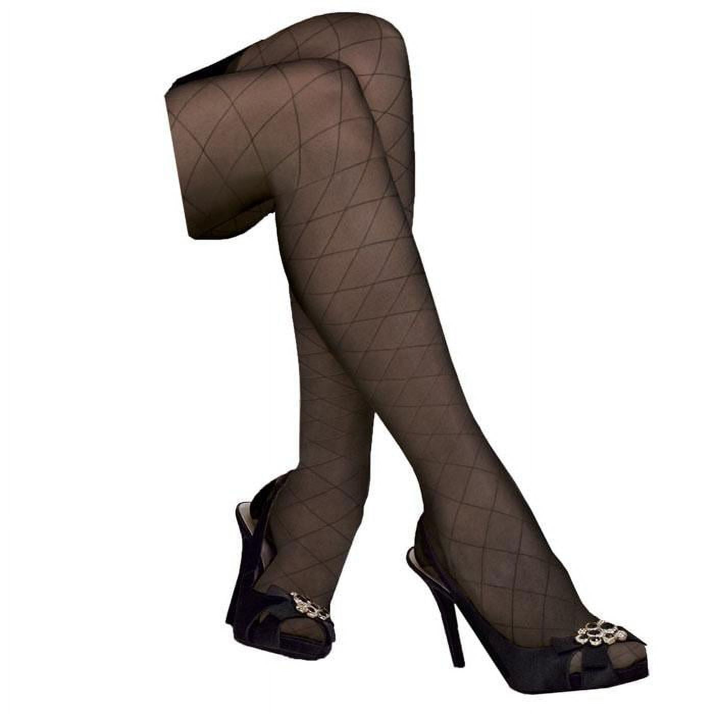 Jobst Ultrasheer Diamond Pattern 15-20 Closed Toe Thigh High ...
