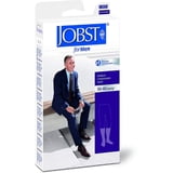 Jobst for Men Ribbed 30-40 Knee High Compression Socks Black Medium HSA ...