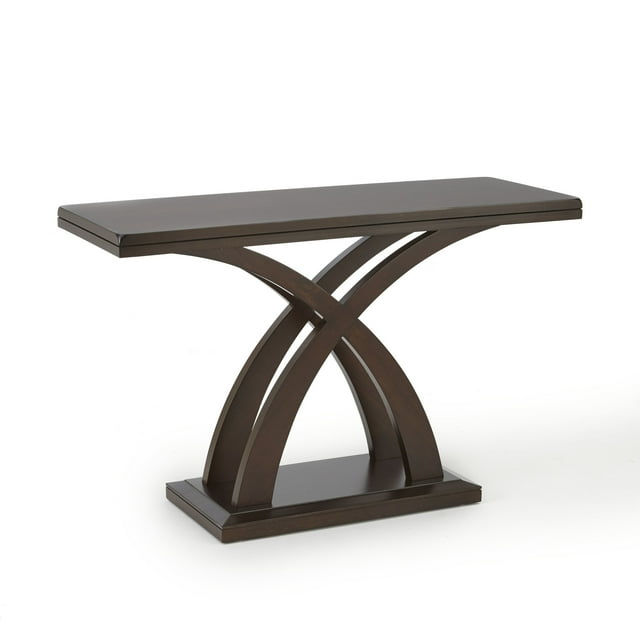 Jocelyn Wooden Console Table in Espresso Cherry Finish with Mango ...