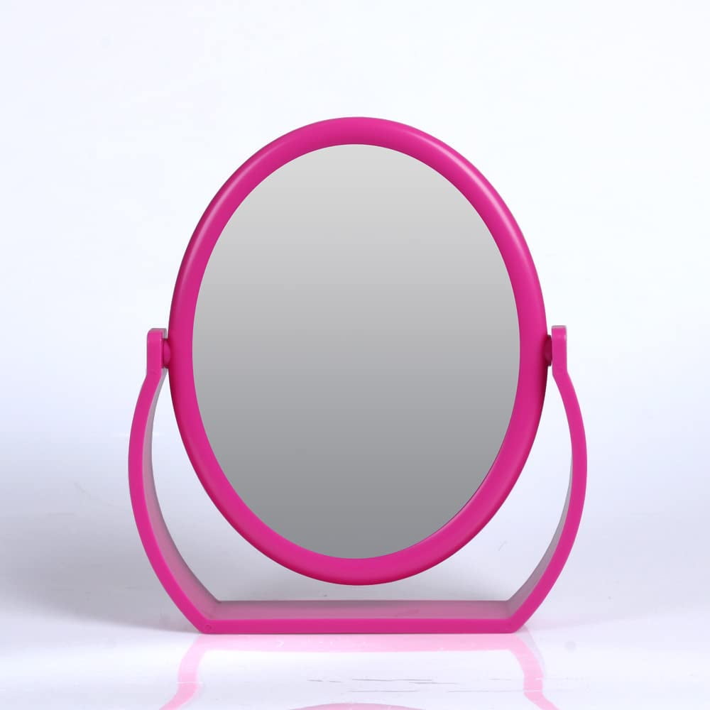 Jocelyn Large Magnifying Makeup Mirror Double Sided with Stand, Desk ...