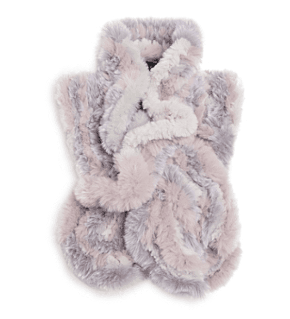 Jocelyn Multi Faux Fur Ruffle Scarf - Walmart.com