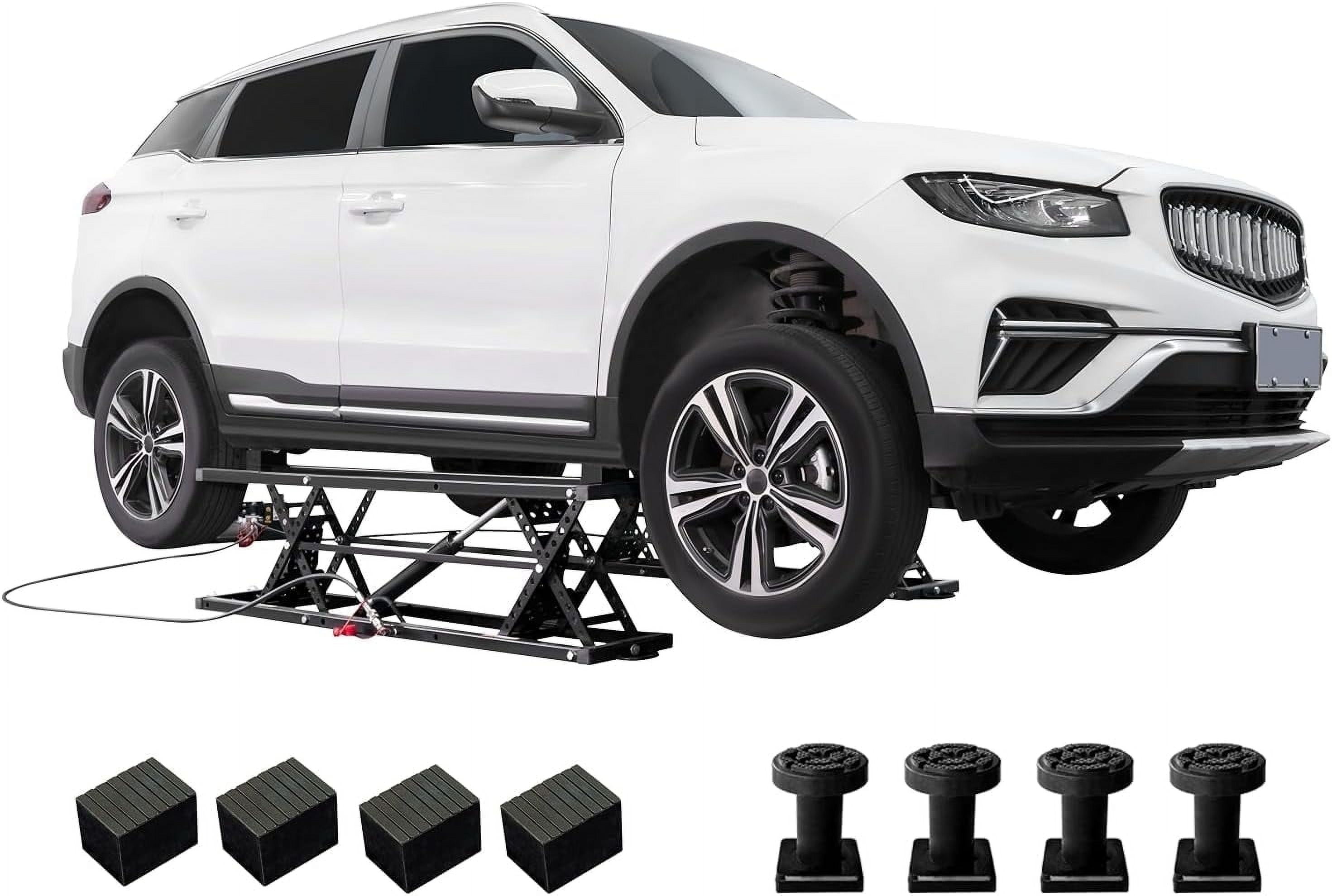 Jocisland Portable Car Lift, Capable of Lifting 5000 LBS Quick Jack ...