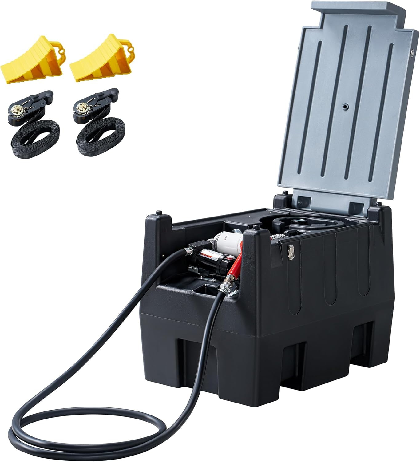 Jocisland Portable Diesel Tank, 58 Gallon Capacity Diesel Fuel Tank ...