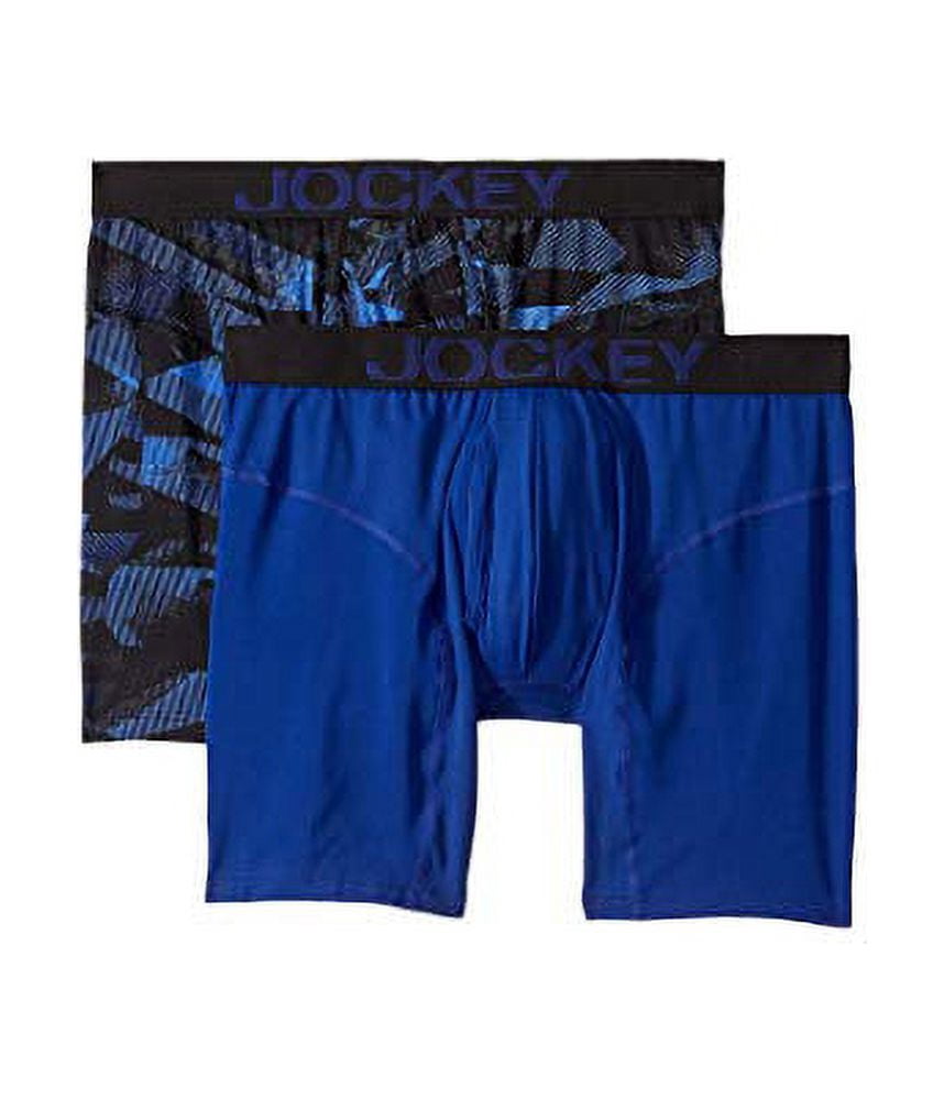 Jockey Athletic Rapidcool Midway Brief 2-Pack Fusion/Prussian Blue SM ...