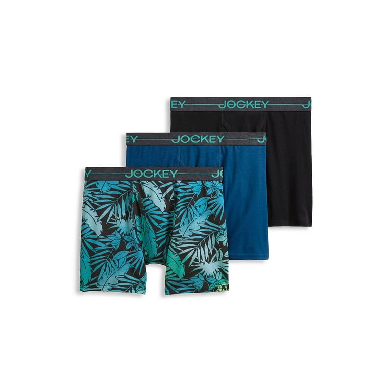 Jockey Boys Cotton Stretch Boxer Brief 3 Pack