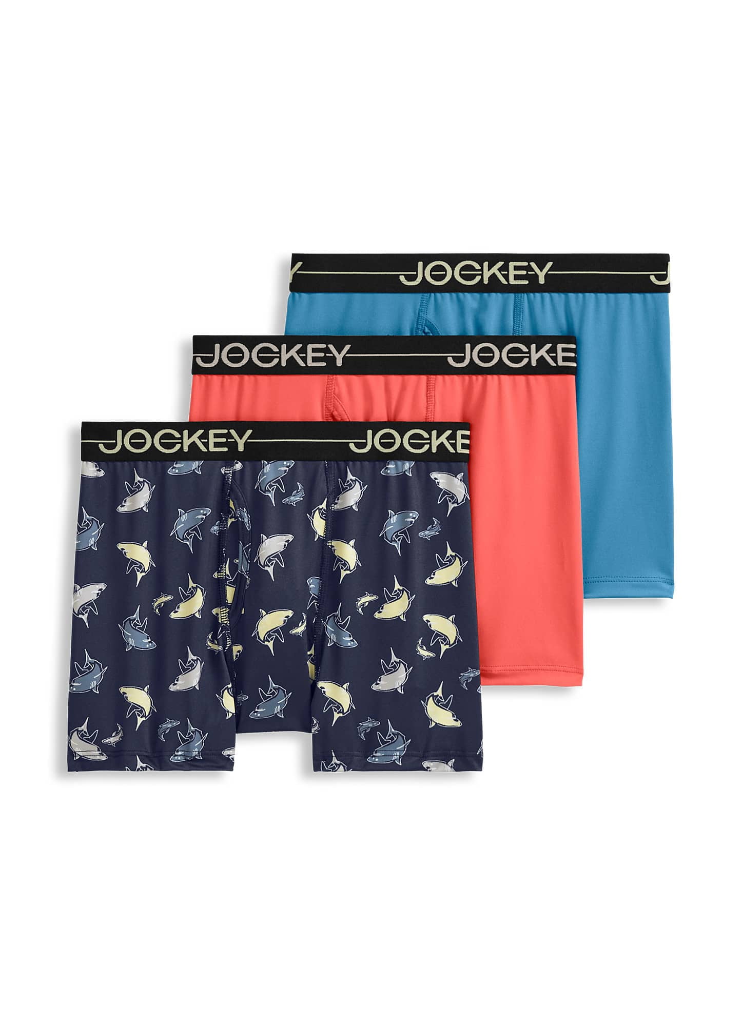 Jockey Boys' Microfiber Stretch Boxer Brief - 3 Pack - Walmart.com