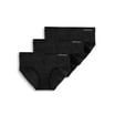 INNERSY Underwear for Women Black Cotton Hipster Panties Sport ...