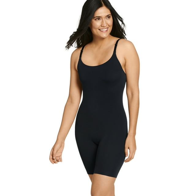 Jockey Essentials Women's Slimming Long Leg Bodysuit, Full Body ...