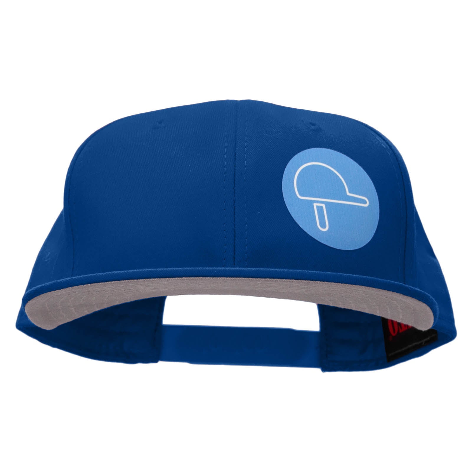 Jockey Helmet Circle Heat Transfer Prostyle Snapback - Royal OSFM ...
