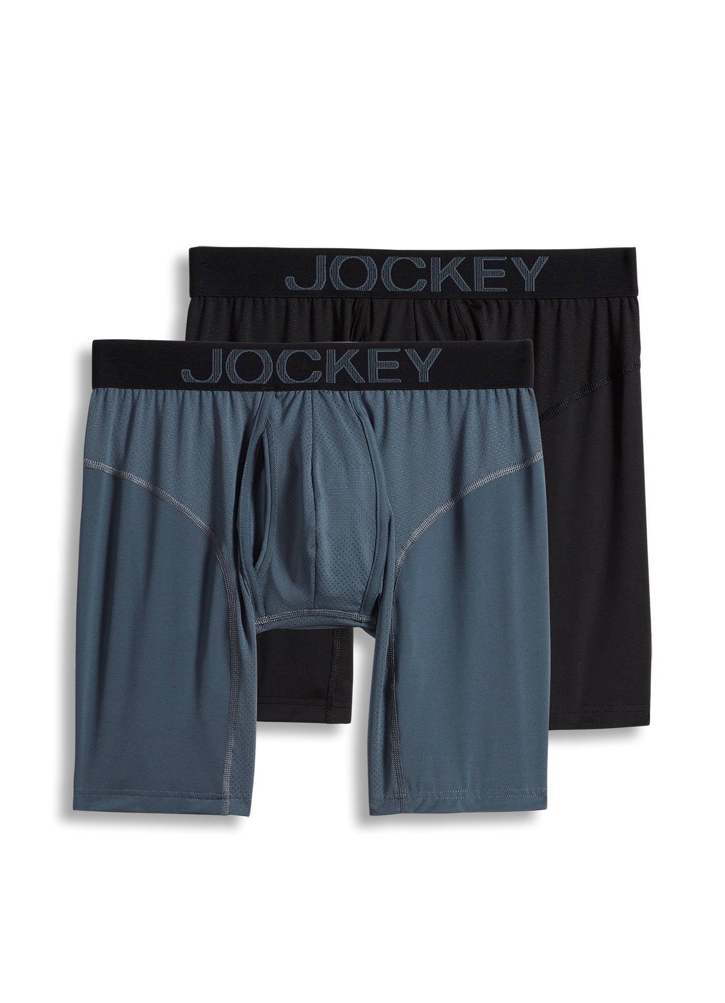 Jockey Men's RapidCool Athletic Midway Brief - Stretch Microfiber | 2 ...