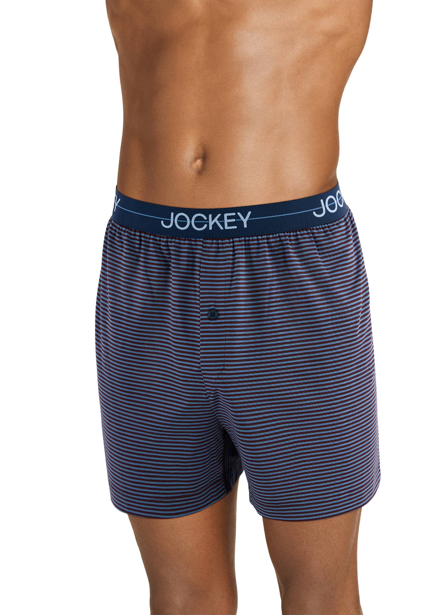 Jockey Men's Active Microfiber 4.5" Boxer - Walmart.com