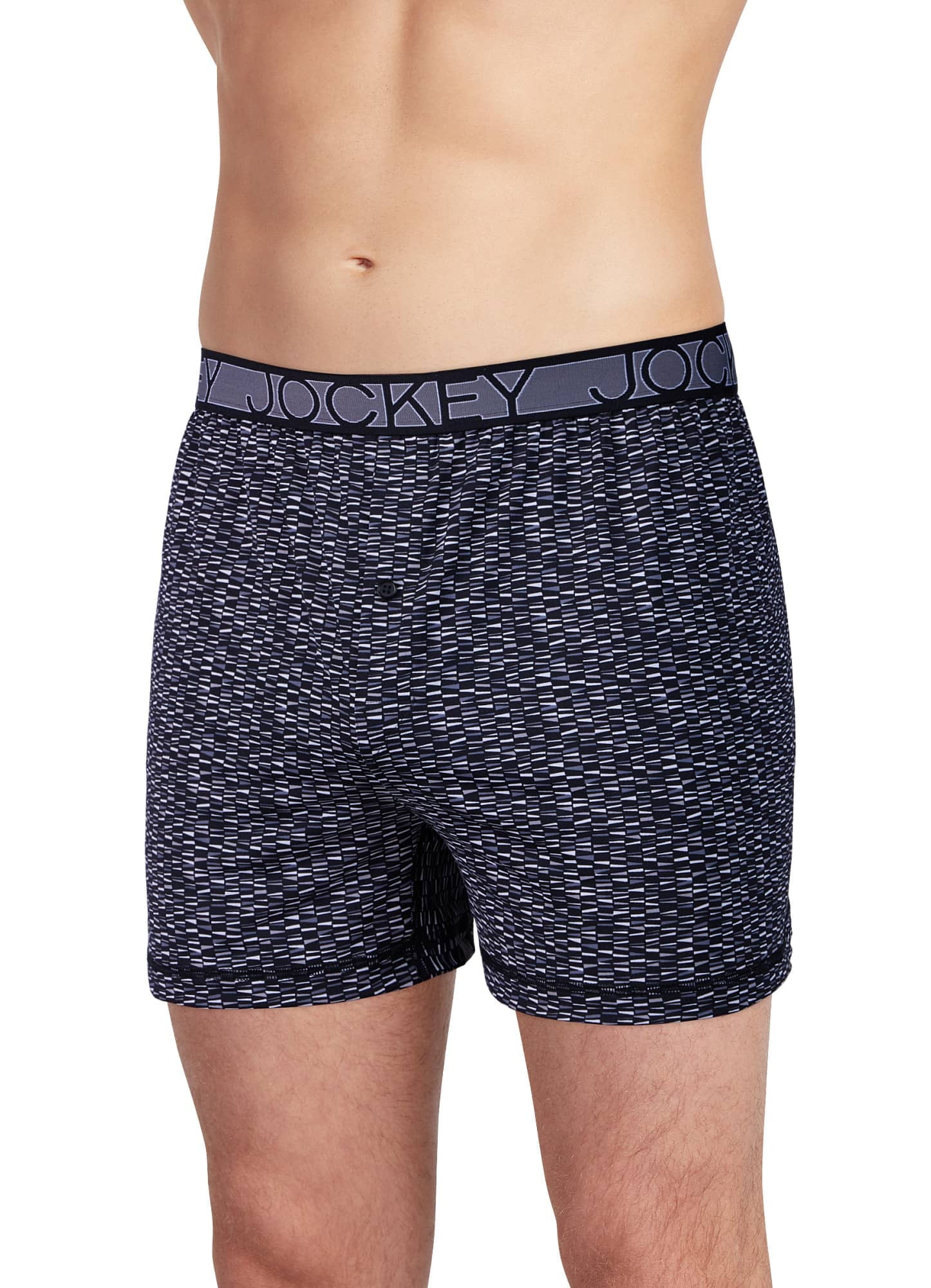 Jockey Men's Active Microfiber 4.5" Boxer - Walmart.com