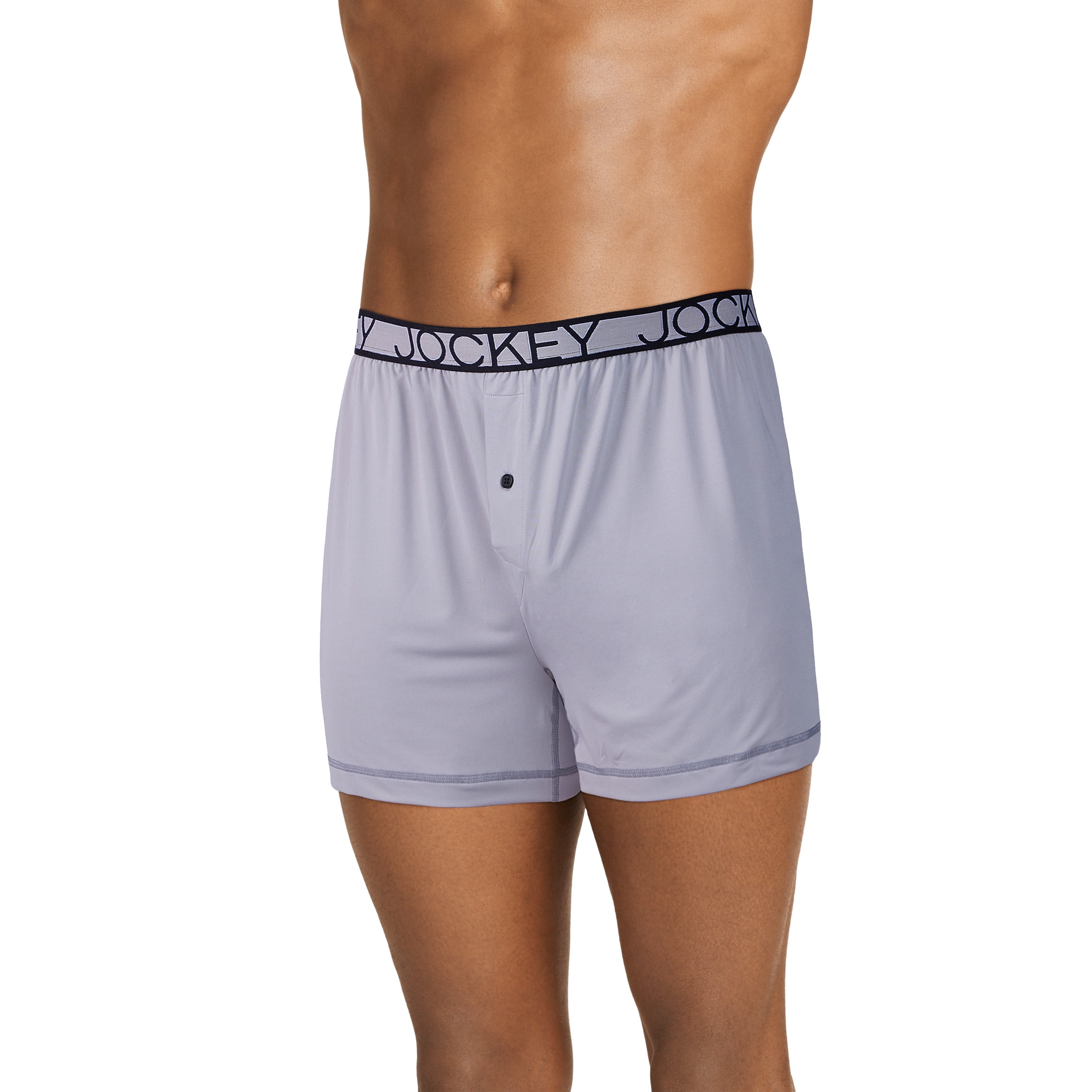 Jockey Men's Active Microfiber 4.5" Boxer - Walmart.com