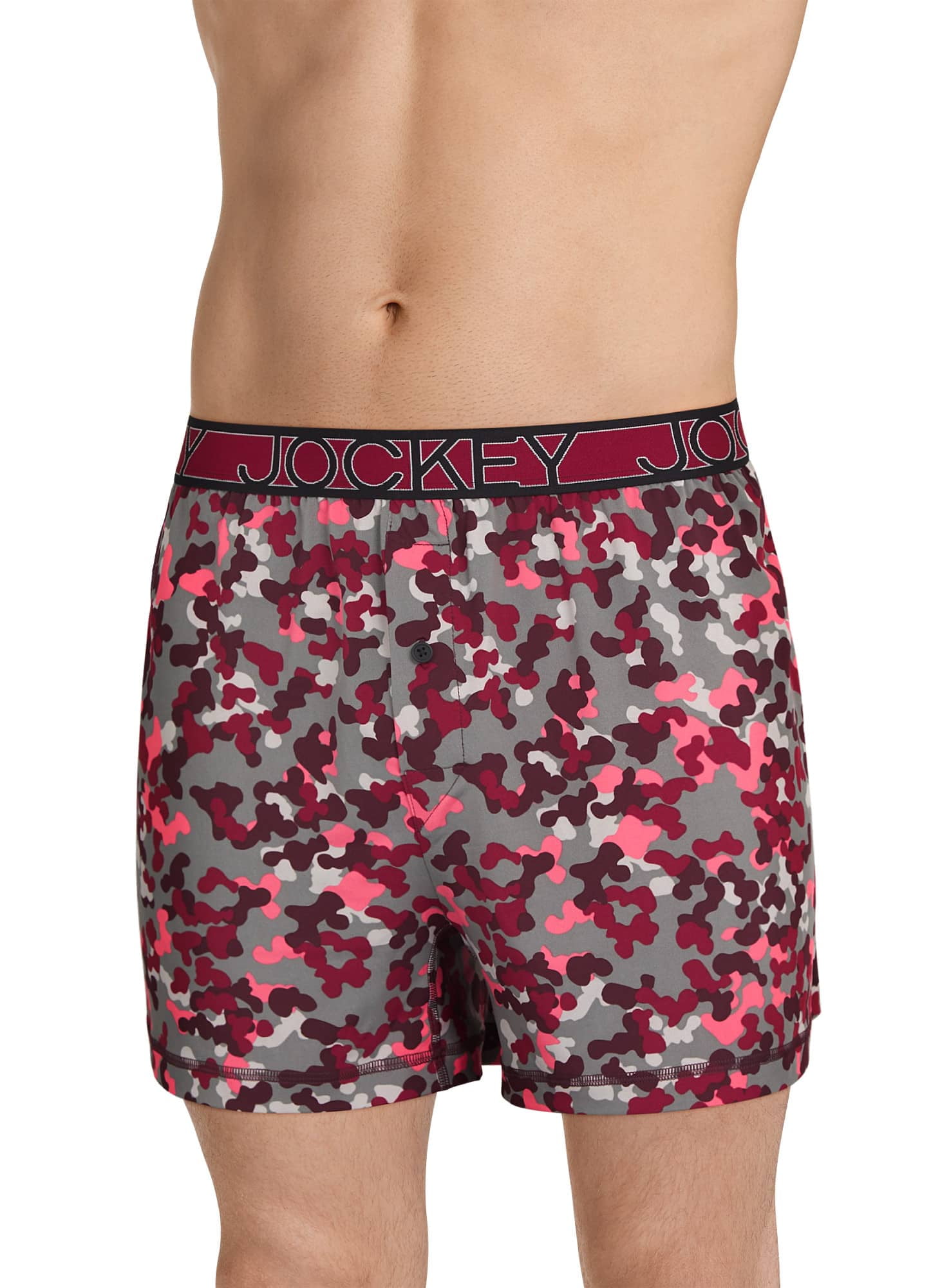 Jockey Men's Active Microfiber 4.5" Boxer - Walmart.com