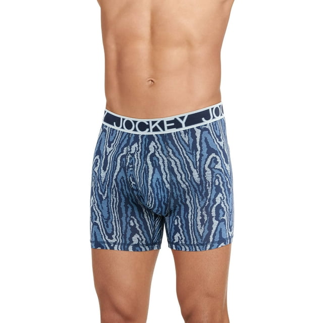 Jockey Men's Active Microfiber 5" Boxer Brief - Walmart.com